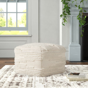 Birch Lane™ Jeanna 20" Wide Pouf Ottoman & Reviews | Wayfair